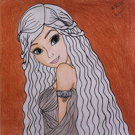 Daenerys Targaryen By Clara Lippolis 2