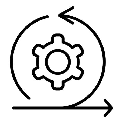 Premium Vector Scrum Vector Illustration Style