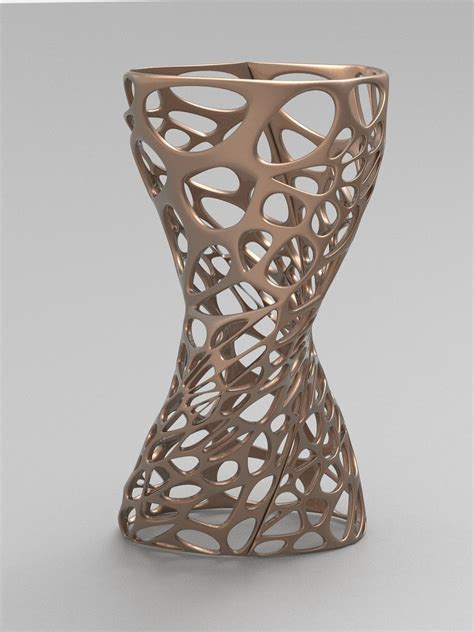 voronoi lattice parametric tower design grasshopper rhino files download architutors