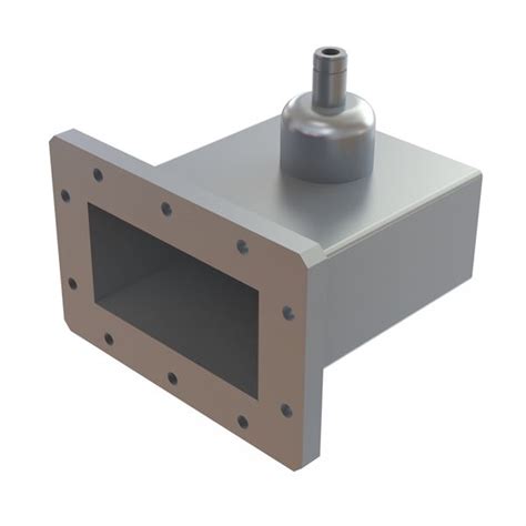 Wr2300 R3 Waveguide To 6 18 Coaxial Transition Crossbar Style On
