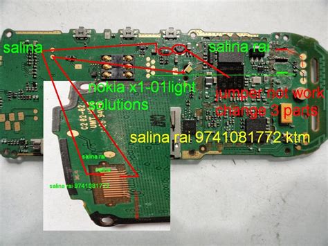 Nokia X1 01 Display Light Problem Repair Solution