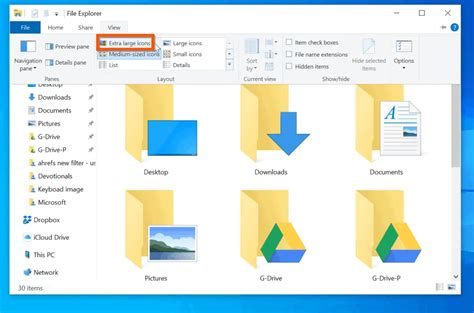How To Change Icon Size On Windows Itechguides