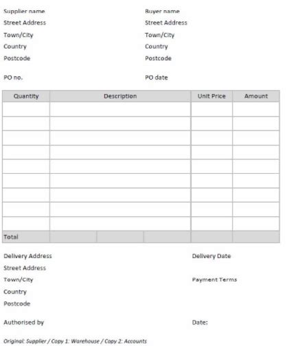 Customer Order Templates 14 Free Printable Word Excel And Pdf Formats