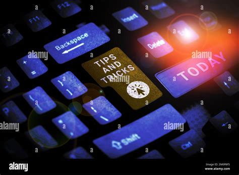 Conceptual Display Tips And Tricks Business Idea Helpful Advices That