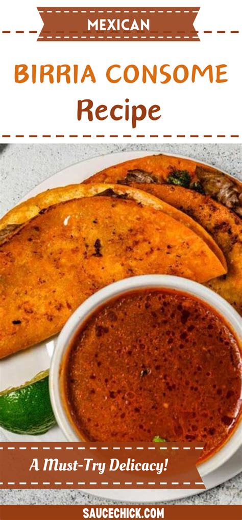 Authentic Birria Consome Recipe Birria Taco Sauce Recipe How To Make