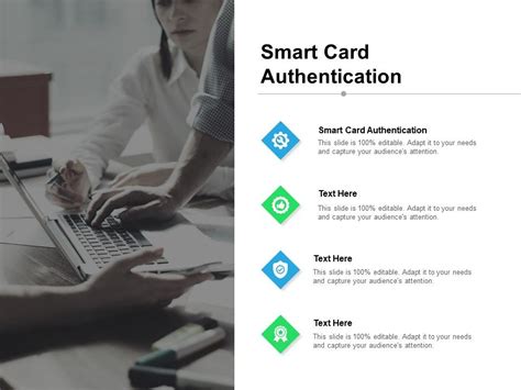 Smart Card Authentication Ppt Powerpoint Presentation Infographics