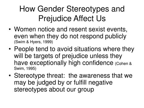 Ppt Understanding Gender Stereotypes Myths Realities And Future Trends Powerpoint