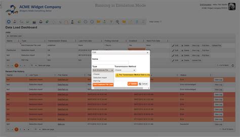Bulk Employee File Upload Help Center