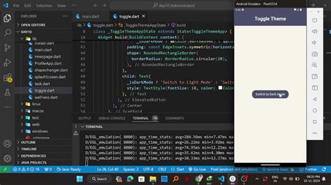 Sumit Chaudhary On Linkedin Day25 Flutterlearning Day25 Darkmode