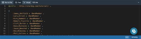 Getting Started Part 4 Learn Sparql In Studio Stardog Documentation Latest