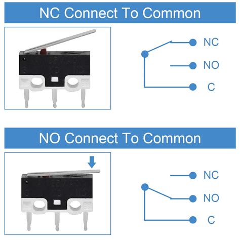 Xiatiaosann Micro Limit Switch Momentary Hinge Lever Arm 3pin Mini Switch Spdt 1no 1nc Ac 1a