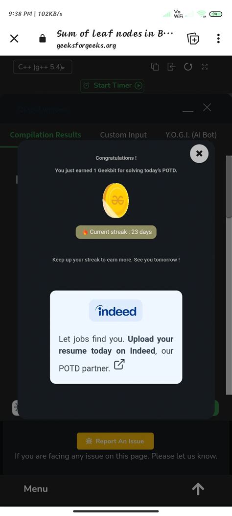 Rubadharsini Saravanan On Linkedin Geeksforgeeks Potd Codingskills