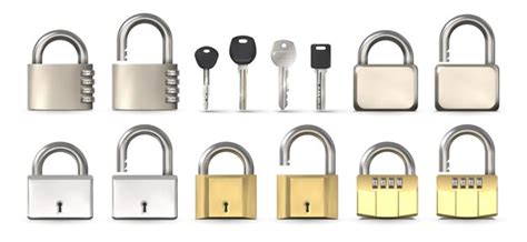 Combination Lock Gold 3d Vectors And Illustrations For Free Download