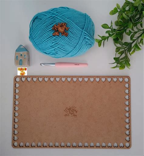 Wood Crochet Base Rectangles Selection Crafts4all And Wood Warehouse