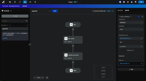 数据库触发行为流 Zion 帮助中心