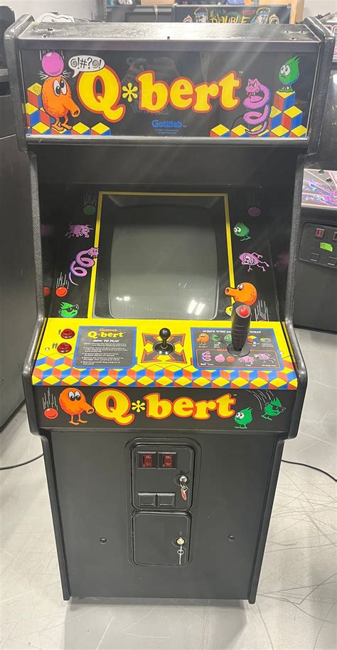 Original 1982 Qbert Arcade Machine Excellent Condition Ships Free Etsy