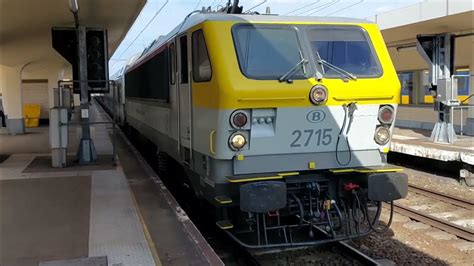 Nmbs Sncb Newlook Hle2715🤩met M5 Rijtuigenhle 2151brussel Noordrichting Brussel Zuid1509