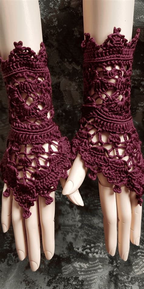 40 Victorian Fingerless Gloves Crochet Patterns Add Elegance To Your