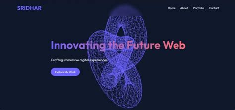 Sridhar S On Linkedin Webdevelopment Portfolio Modernwebdesign Techinnovation