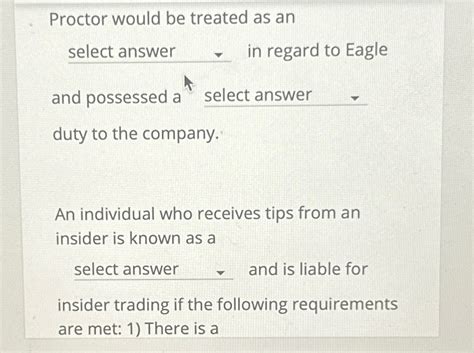 Solved Proctor Would Be Treated As Anselect Answer In Regard