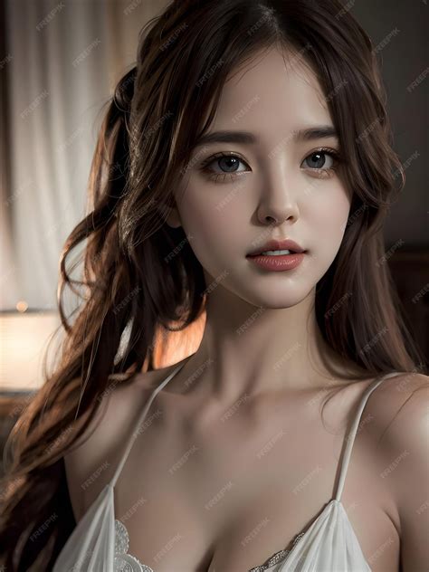 Premium Photo 3d Rendering Cute Woman In Bed Ai Generative