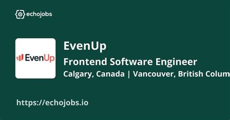 Evenup Is Hiring Frontend Software Engineer Legal Ops British