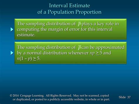 6 Interval Estimation Pptx Physics Science