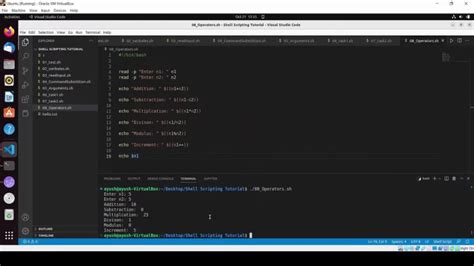 Basic Operators In Shell Scripting Shell Scripting Tutorial For