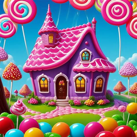 Candy House Background Images Free Download On Freepik