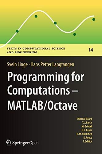 20 best matlab books of all time bookauthority