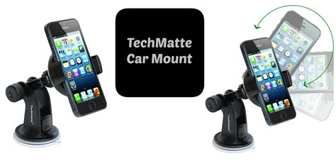 TechMatte Car Mount And TechMatte Dual Port USB Car Charger The Stuff Of Success
