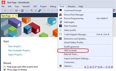 Adding Uno Programmer Tool In Atmel Studio Embedded Electronics Blog