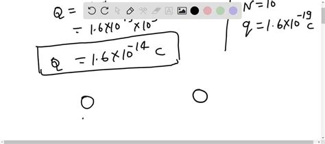 Two Polythene Balls Have The Same Charge Each Ball Has An Excess Of N 105 Protons The Balls