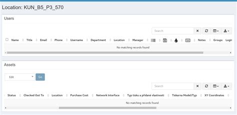 Feature Request Switch To Show Location Assets Checked Out To User Issue Snipe