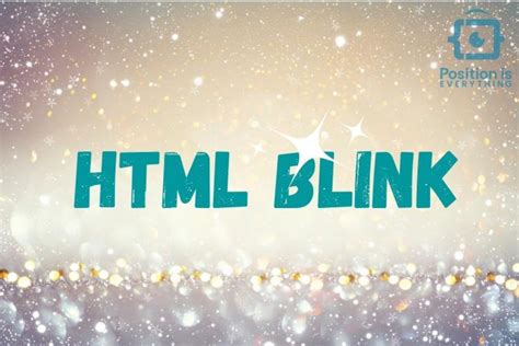 HTML Blink A Tutorial On How To Make A Text Flash