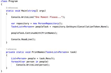 jeremy bytes using task with core 2 0 success error cancellation