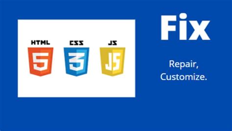 Bug Fix And Repair Html Css And Javascript On Your Website By Martinabrusa358 Fiverr