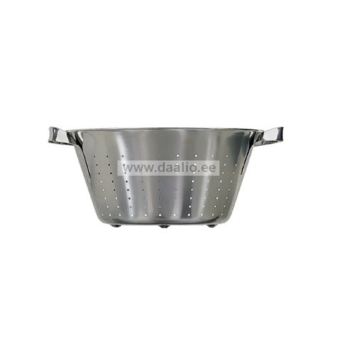 Конусный дуршлаг 28 см. из нержавейки - прочность и надёжность