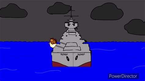 Sabaton Bismarck Kms Bismarck Sinking Powerdirector Animation Youtube