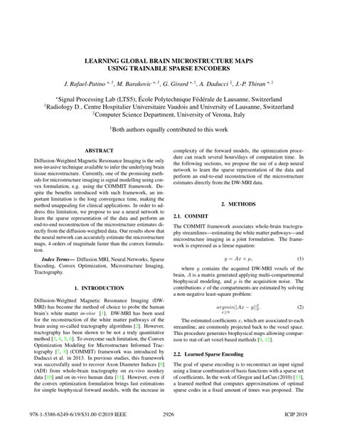 pdf learning global brain microstructure maps using trainable sparse