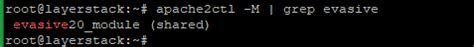 LayerStack Tutorials LayerStack How To Enable Mod Evasive With Apache On Linux Cloud Servers