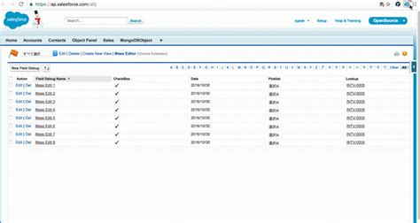 Salesforce Mass Editor Chrome Extension Mass Create Mass Update