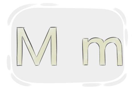 The Letter M In The English Alphabet LanGeek