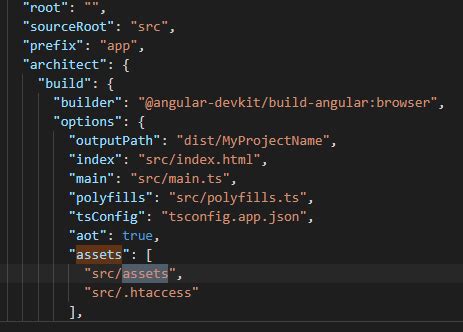 How To Use Ng Build Or Cli To Create New Folder Inside Dist MyPojectName Assets Angular Ie New