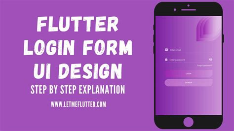 beautiful flutter animated login screen ui design [free source code] let me flutter