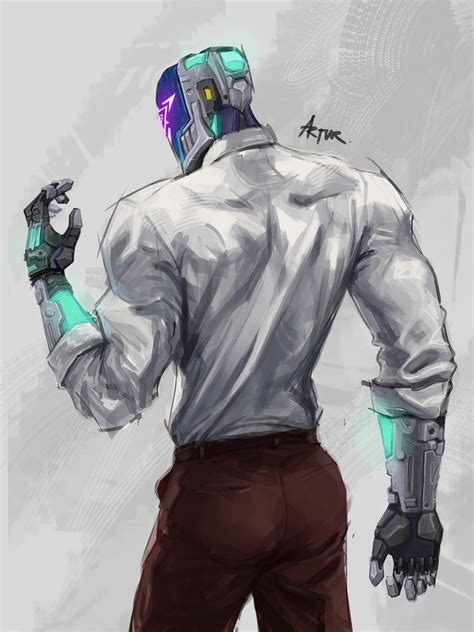 Artstation Valorant Agent Kayo Fanart