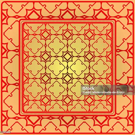 장식 테두리 장식 기하학적 장식입니다 샘플 그림 및 선 반복 현대 인테리어 디자인 벽지 섬유 산업 일출 색상 0명에 대한 스톡 벡터 아트 및 기타 이미지 Istock
