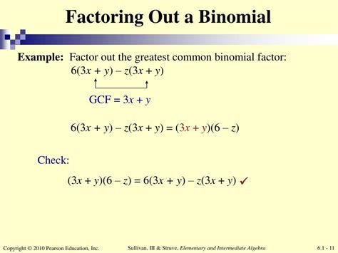 Ppt Chapter 6 Factoring Polynomials Powerpoint Presentation Free Download Id 5686119