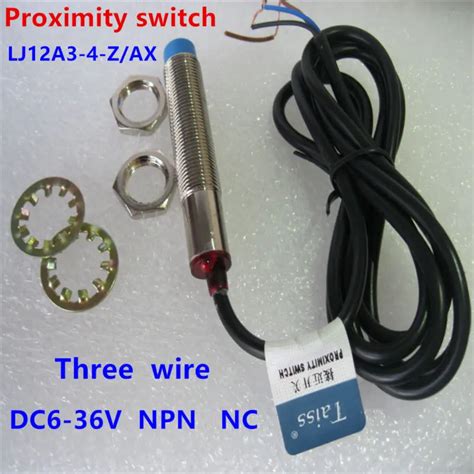 Lj12a3 4 Z Ax Inductive Proximity Sensor Detection Switch Npn Dc 6v 36v