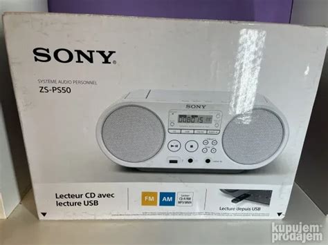 Sony ZS-PS50 Boombox radio/cd/usb player - KupujemProdajem